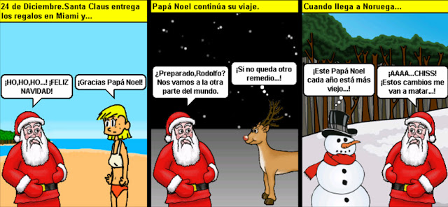 Comics Navideños Para Niños